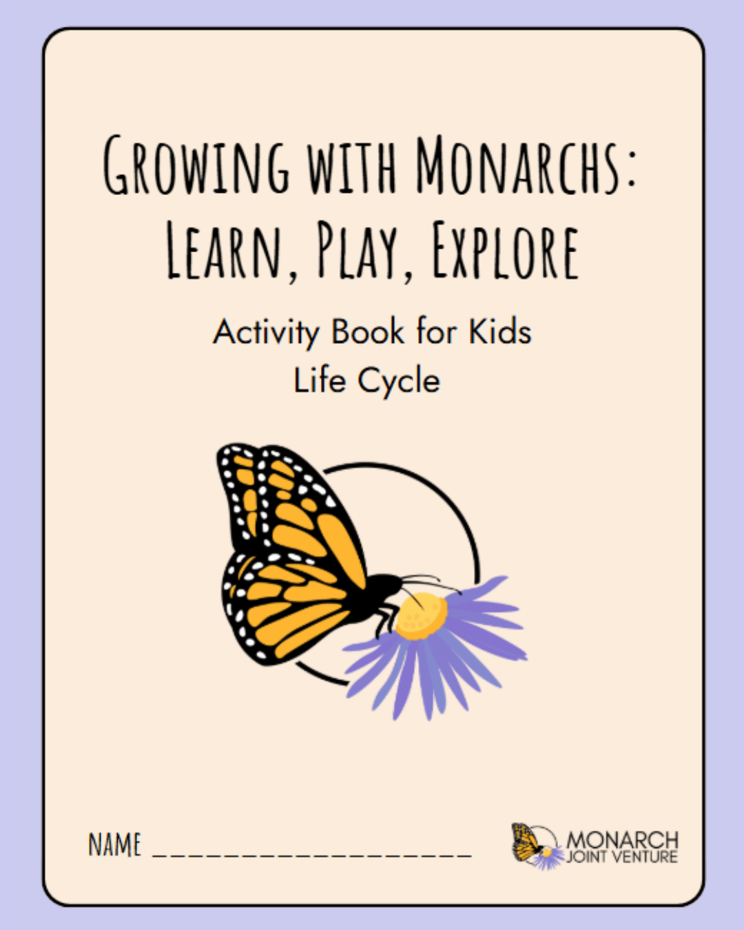 Growing With Monarchs: Learn, Play, Explore - Activity Book for Kids ...